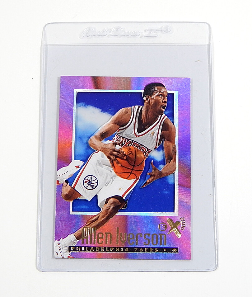 Lot of (76) 1996-97 E-X2000 Basketball Cards Allen Iverson RC Hardaway ...