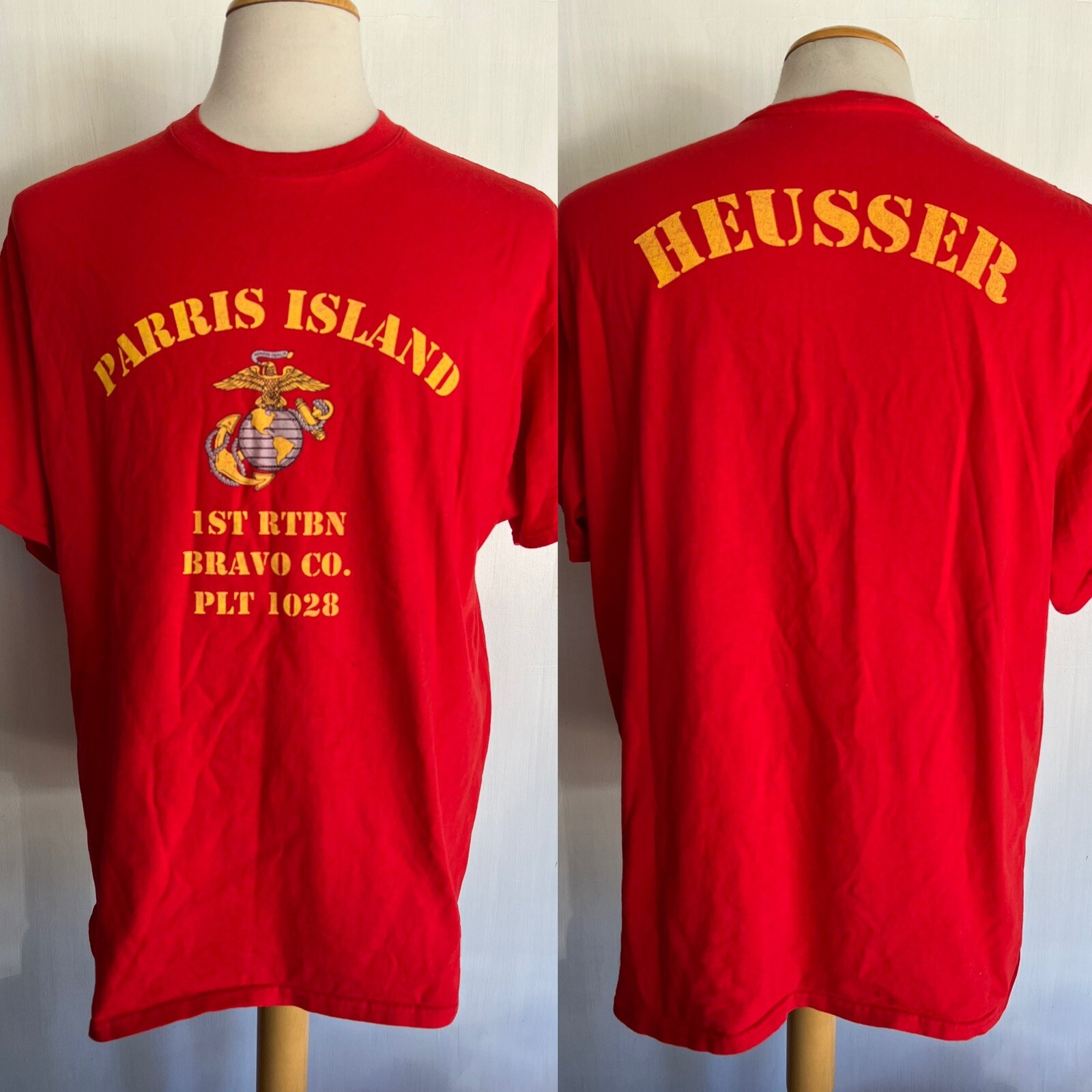 PARRIS ISLAND USMC 1ST RTBN BRAVO CO. PLT 1028 USA Ma… - Gem