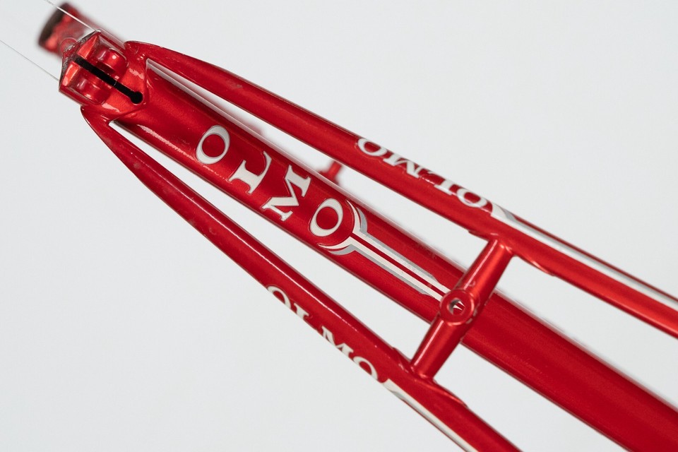 NOS OLMO STEEL FRAME VINTAGE ROAD RACING BICYCLE BIKE ITALIAN ...