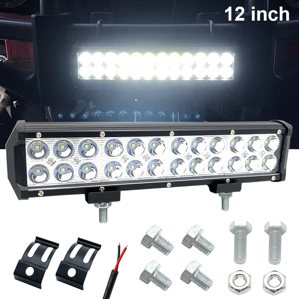 Front Bumper LED Light Spot Flood Combo Driving For Club Car EZGO Golf ...