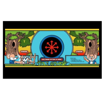 Peter Pack Rat CPO Arcade Control Panel Overlay Textured Laminate | eBay