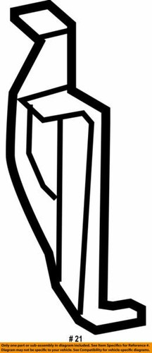 52141-0C040 Toyota Arm, front bumper, rh 521410C040, New Genuine OEM ...