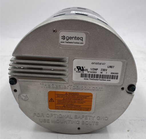 GENTEQ 5SBA39FL 1192062 FURNACE BLOWER MOTOR 1PH 1/2HP | eBay