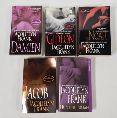 Jacquelyn Frank Books Lot Of 5 Paranormal Romance Nightwalkers Urban ...