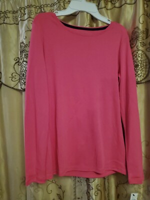 Talbots The Talbots Tee T Shirt Women's Petite Size Long Sleeve | eBay