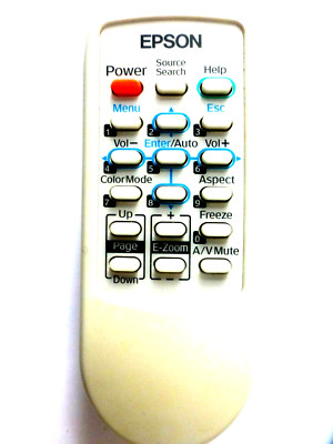 EPSON PROJECTOR REMOTE CONTROL 145663900 Battery hatch missing | eBay UK