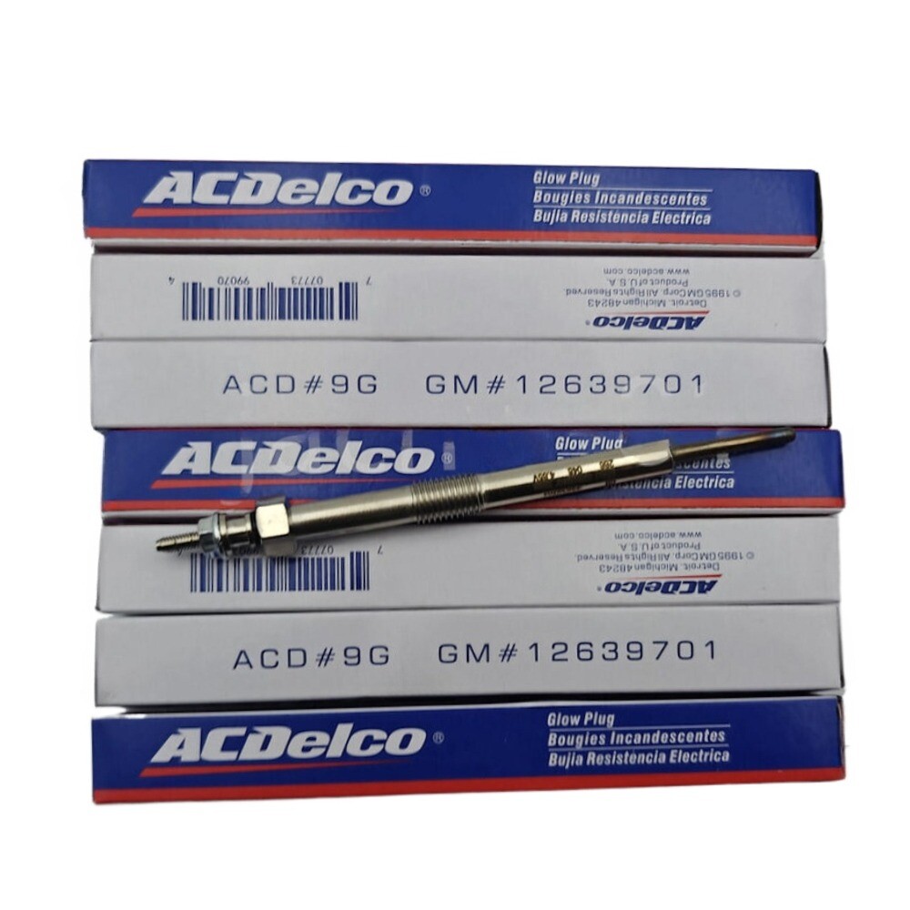 New Set of 8Pcs OEM 12639701 Glow Plugs for LML LBZ Silverado Sierra ...