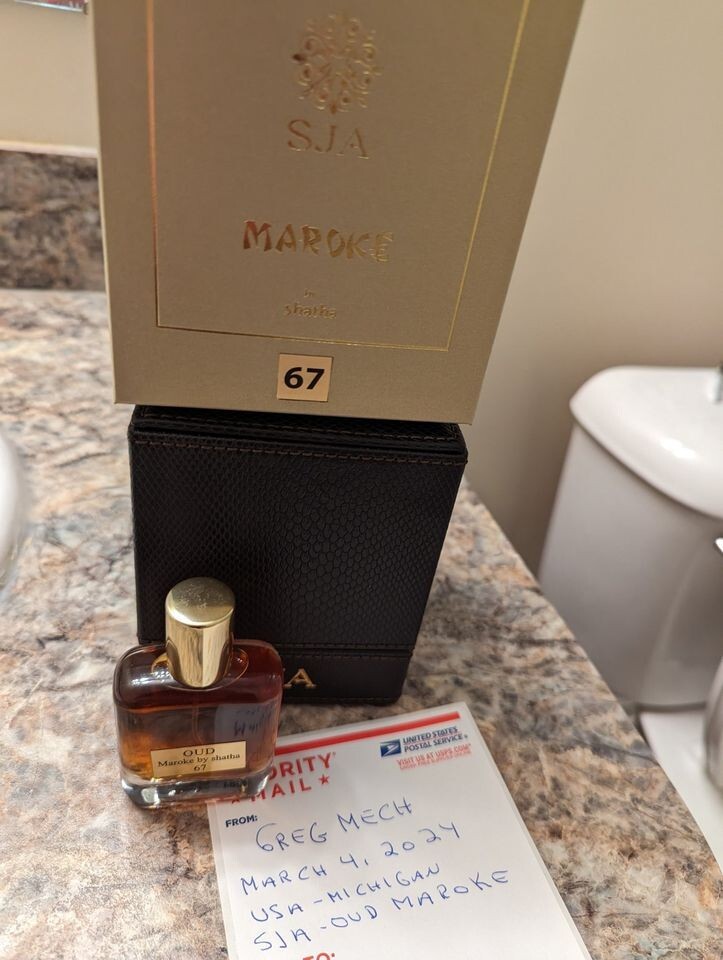 NEW SJA OUD MAROKE Extrait de PARFUM *UNSEALED BOX* 30 ml. fragrance ...
