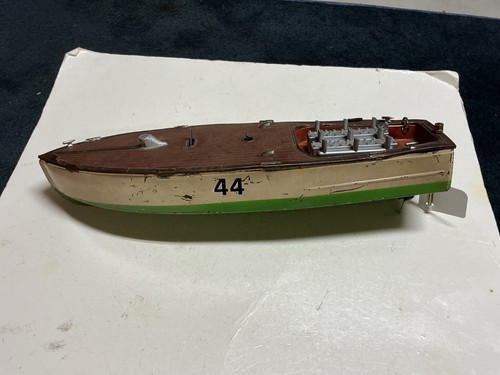 LIONEL Prewar - Boat #44, pre-war wind up racing boat | eBay