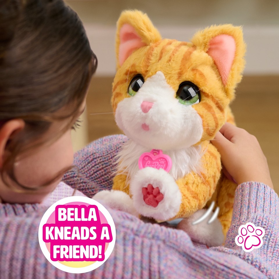 furReal Bella the Biscuit-Making Kitty, Interactive Cat toy, 10 inch Cat, Boys | eBay