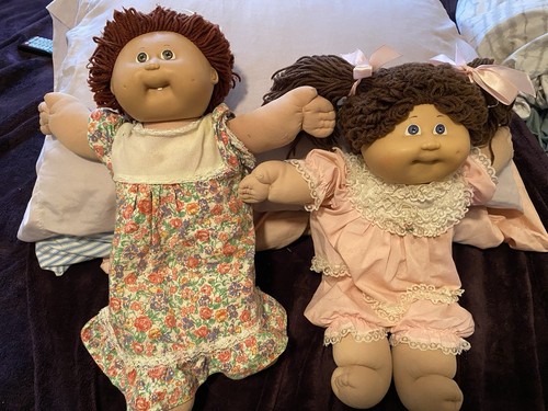 Cabbage Patch & Raggedy Ann Andy - Vintage Handmade Dolls - Lot Of 7 | eBay