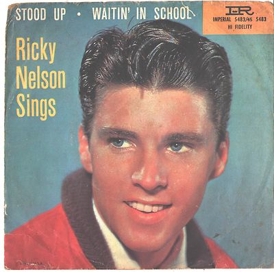 RICKY NELSON--PICTURE SLEEVE ONLY---(STOOD UP)--PS--PIC--SLV | eBay