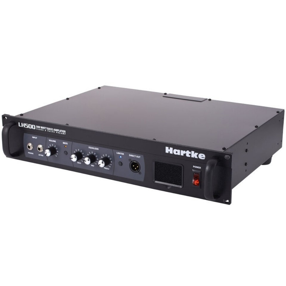 HARTKE LH1000 Classic 1000w 12AX7 Tube Rackmount Bass Amplifier ...
