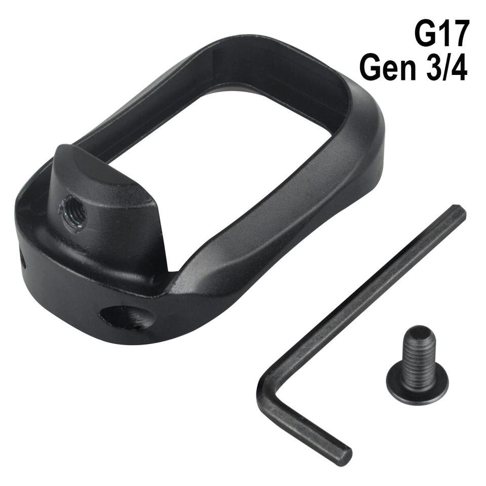 Magwell for Gen 3-4 Glock 17/22/24/35/34/37/19/23/32/38 Flared Aluminum ...