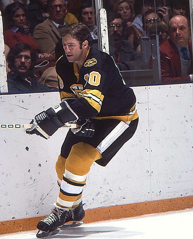 JEAN RATELLE Photo Boston Bruins in action HOF | eBay