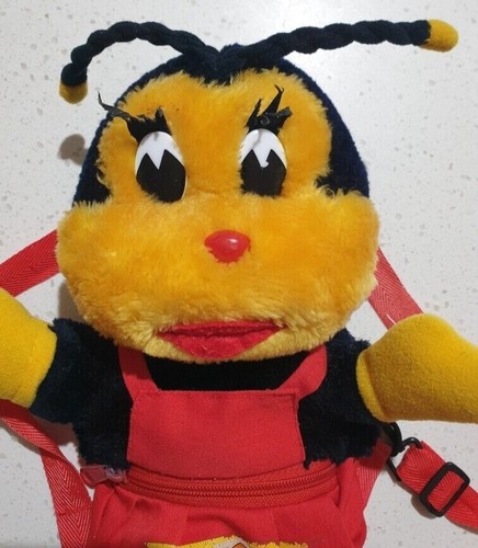 Mr DO BEE Backpack (Romper Room toy) USED Super cute VINTAGE CHARACTER ...