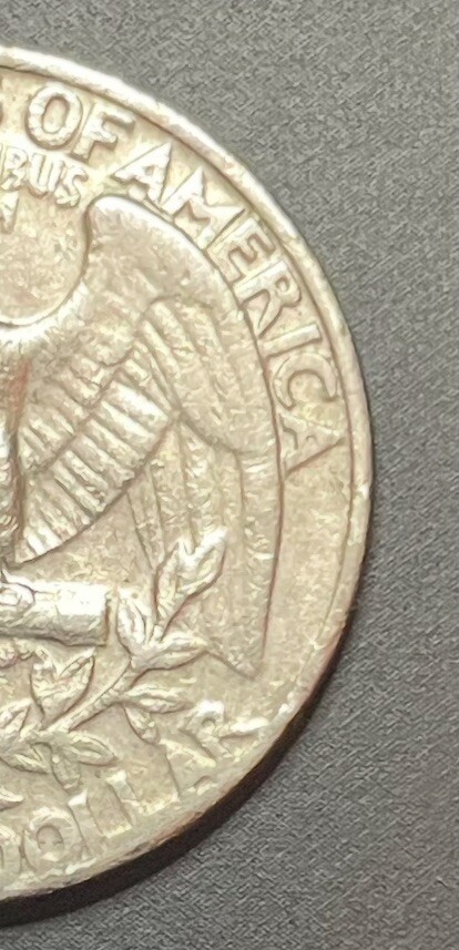 1973 Quarter w/ Die Errors obverse & reverse. No Mint/Multiple Rim ...