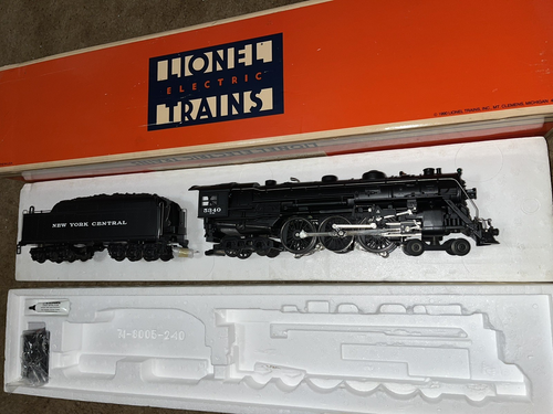 A VERY NICE LIONEL O GAUGE 6-18005 1-700E 4-6-4 HUDSON LOCOMOTIVE AND ...