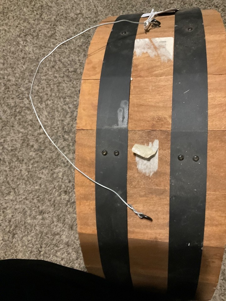 Miller Lite Round Double Sided Hanging 21” Barrel Wood Sign | eBay UK