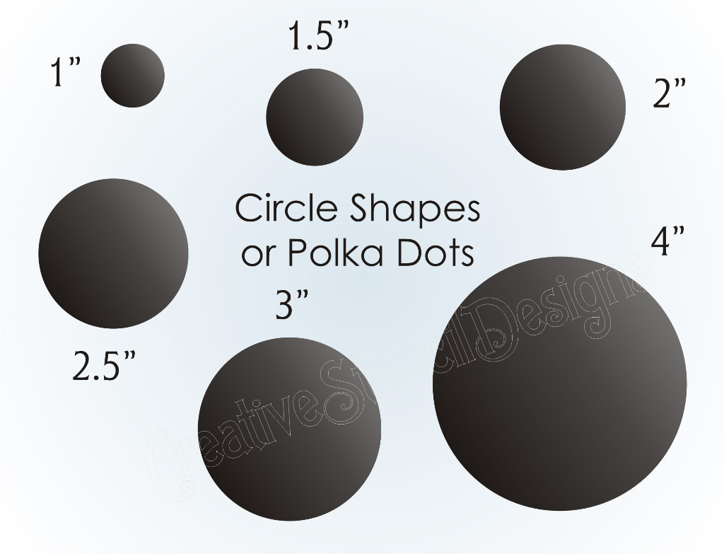 4 Inch Circle Actual Size