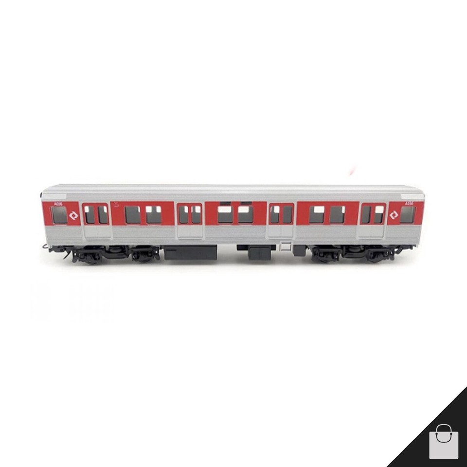 Frateschi 6318 CPTM Metropolitan Metro Subway Miniature Train 3 Car Set ...