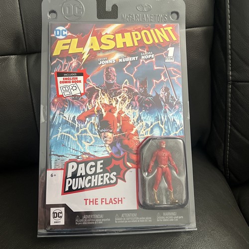 McFarlane DC Page Punchers THE FLASH Chase 3" Figure Flashpoint #1 Foil ...