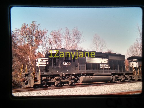 5X15 TRAIN SLIDE Railroad 35MM Photo NS SD40-2 6102 ALLENTOWN PA 11-8 ...