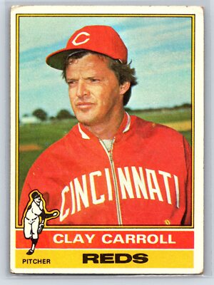 1976 Topps #211 Clay Carroll EX Cincinnati Reds | eBay