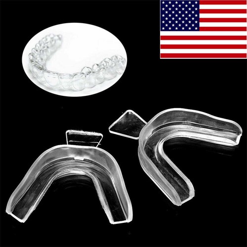 2x Teeth Whitening Trays - Dental Tooth Whitener - Thermoform Moldable ...