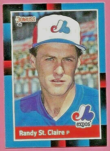 Randy St. Claire 1988 Donruss #426 ~ Montreal Expos Baseball Card | eBay