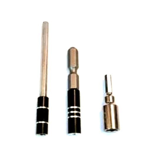 Magnetic System 4 Micro Bits Adapter 4mm to 1/4" 55mm 6.35mm 1/4 ...