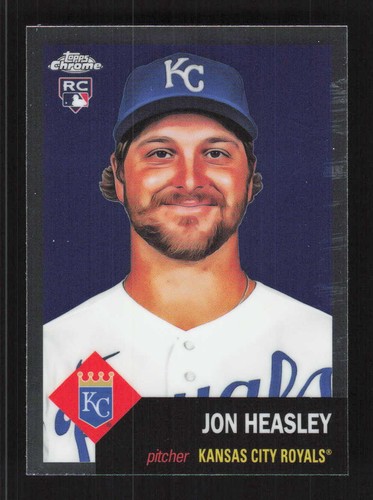 Jon Heasley RC 2022 Topps Platinum Anniversary Kansas City Royals #266 ...