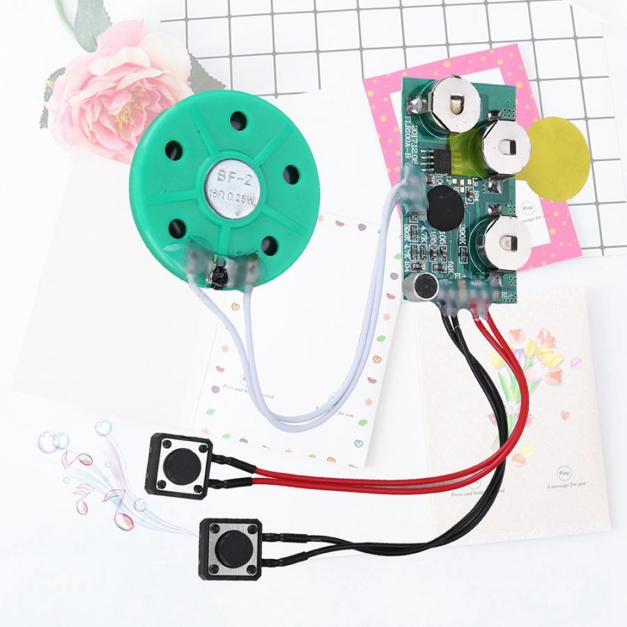 DIY Greeting Card Chip 4 minutes Recordable Voice Sound Chip Voice ...