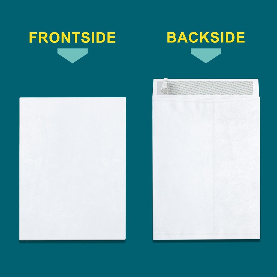 Tyvek Envelopes – 10x13 Mailer Tear Resistant Envelopes Tyvek ...