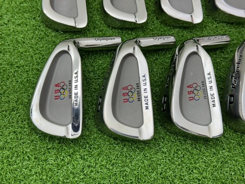 NOS Pinseeker Golf USA OLYMPIAN Iron Set 2-PW SW (Heads Only) Right ...