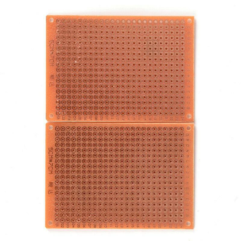 10pcs Prototype Paper Copper PCB Universal Matrix Circuit Board 5x7cm 5 ...