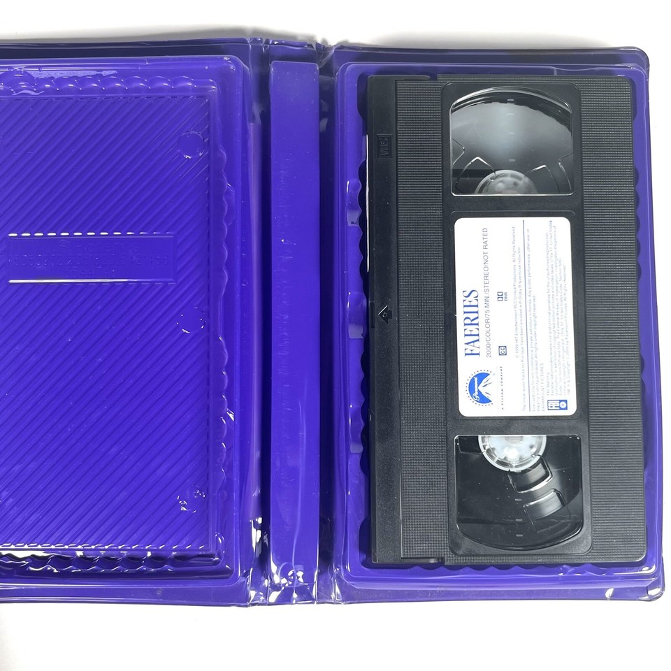 Faeries - VHS 2000 Clamshell - Fully Tested! Worn Case! 97360616163| eBay