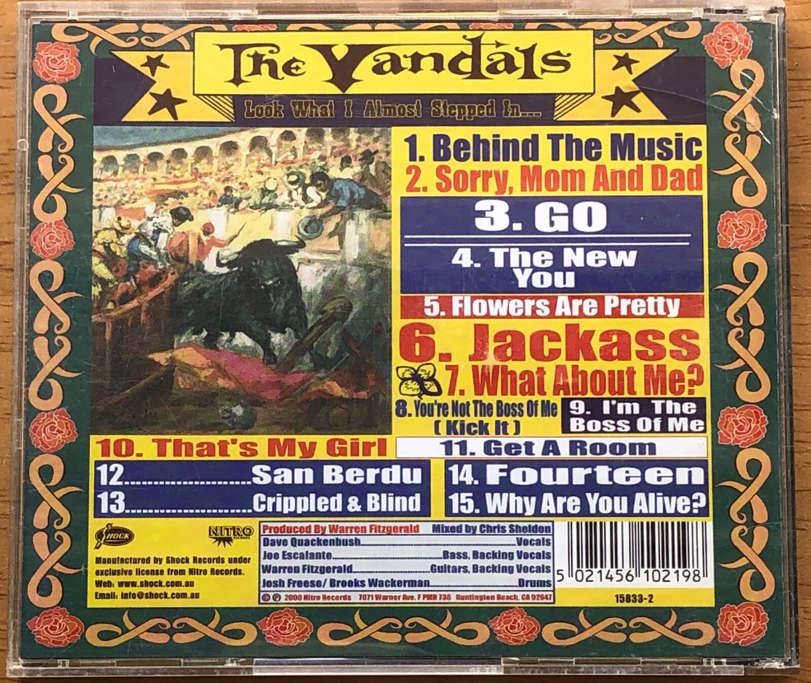 THE VANDALS - Look What I Almost Stepped In... CD 2000 | eBay