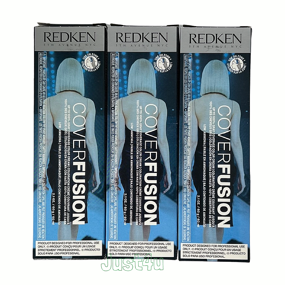 Redken Cover Fusion Permanent Hair Color Cream (Choose Shade) | eBay