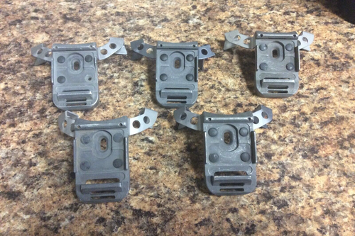 Lot of 5 Norotos Titatium NVG Mounting Bracket ACH Helmet Mount Used No ...