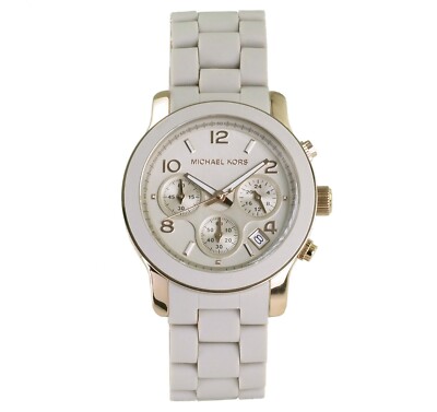 Michael Kors Damen Uhr MK7386 Runway Chronograph 38 mm Ø Neu OVP | eBay.de