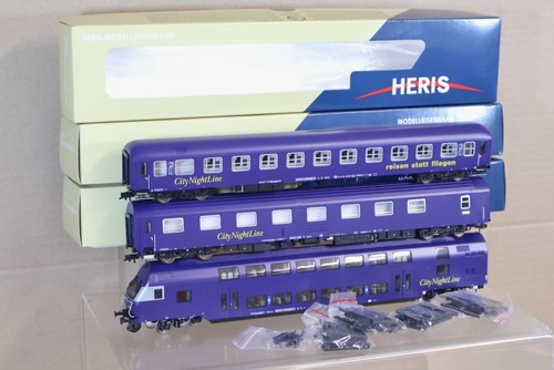 Heris Sammleredition 2 OBB ÖBB City Night Line CNL 3 Coach Set Mint ...