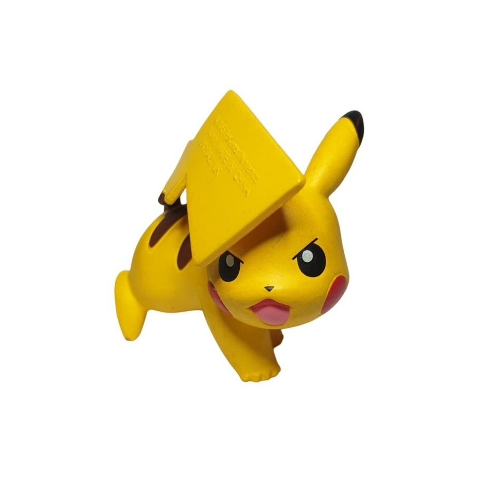 Tomy Pikachu Nintendo Battle Stance 2" Mini Figure Rare 2015 Pokemon ...