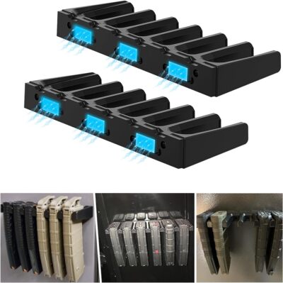 2-Pcs MAG Rack Wall Mount,Mag Holder,Magazine Holder, Home Magazine ...