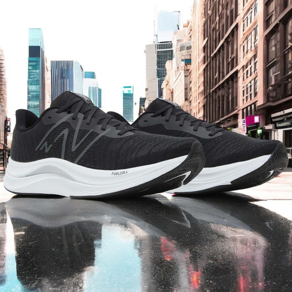 [MFCPRLB4] MENS NEW BALANCE FUELCELL PROPEL V4 'BLACK WHITE' | eBay