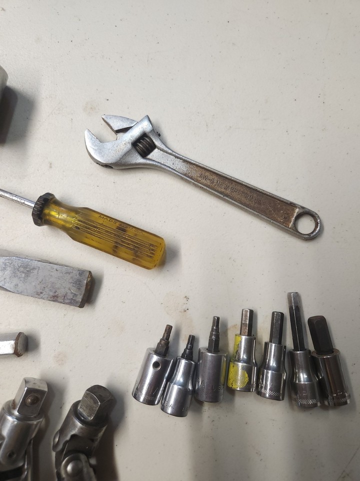 New Britain & NAPA Mechanic Tools Wrenches, Sockets, Chisels. All USA ...