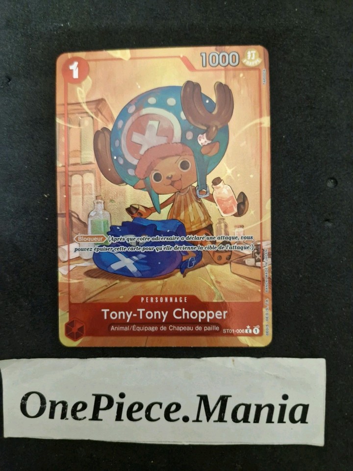 One piece Tony Chopper (Alt Art) ST01-006 C Le Meilleur PRB-01 FR | eBay