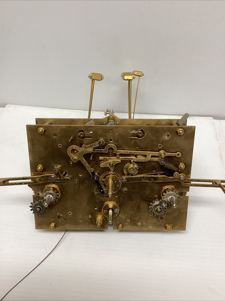 Vintage Kieninger Triple Chime Clock Movement~Germany~83 K~116cm~Parts ...