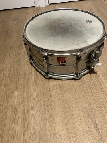 Vintage Premier Steel Snare Drum 14x6.5” | eBay UK