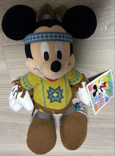 Disney Mickey Mouse Worldplush Indian | eBay